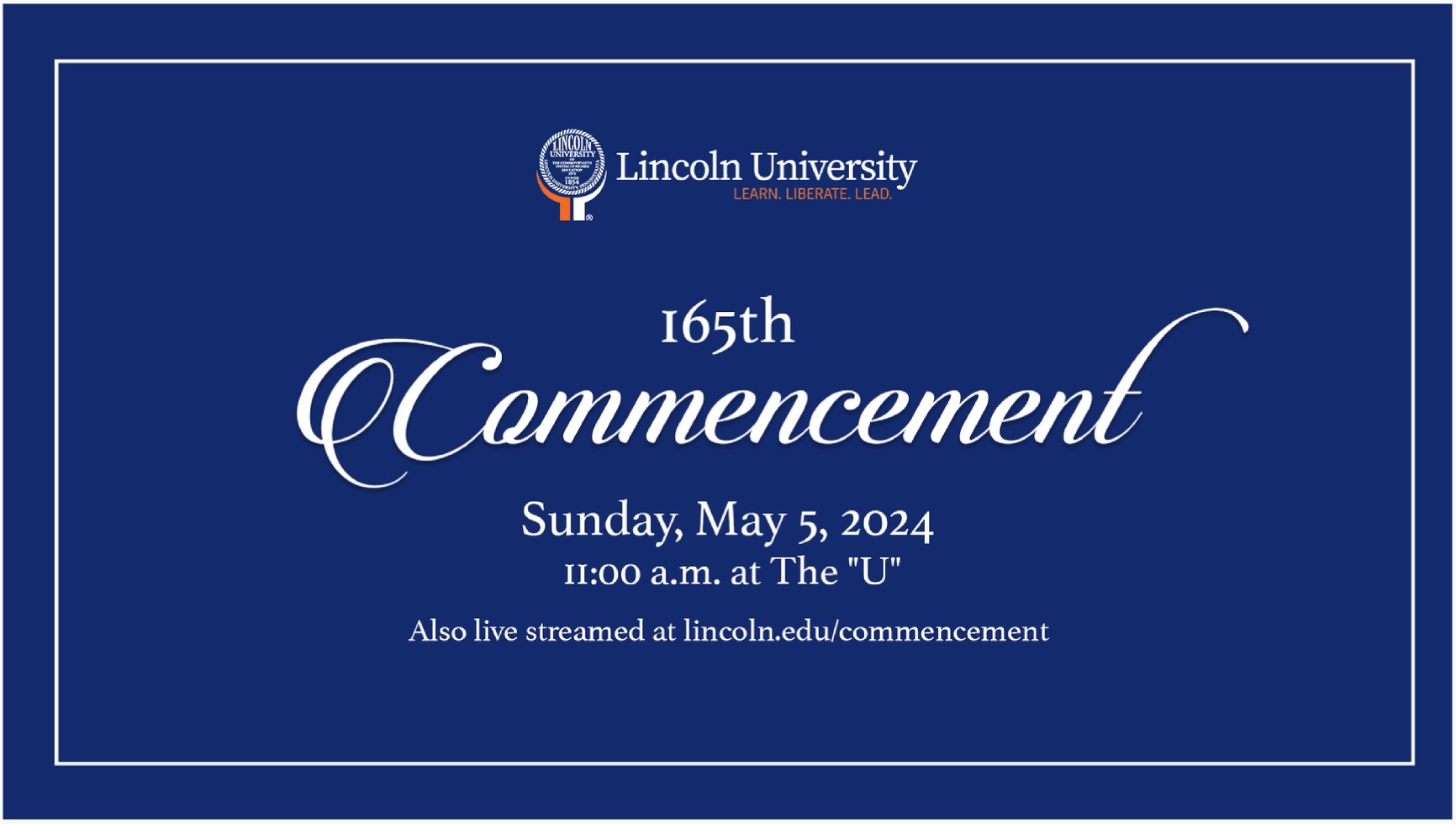 Commencement - Lincoln University